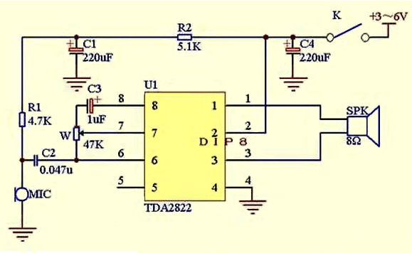 Detailed Explanation of Nine Simple Audio Amplifier Circuit Design ...
